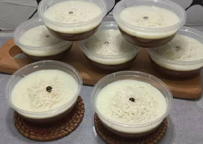 Resep Puding Milo Vla Vanila oleh Endah MRP - Cookpad