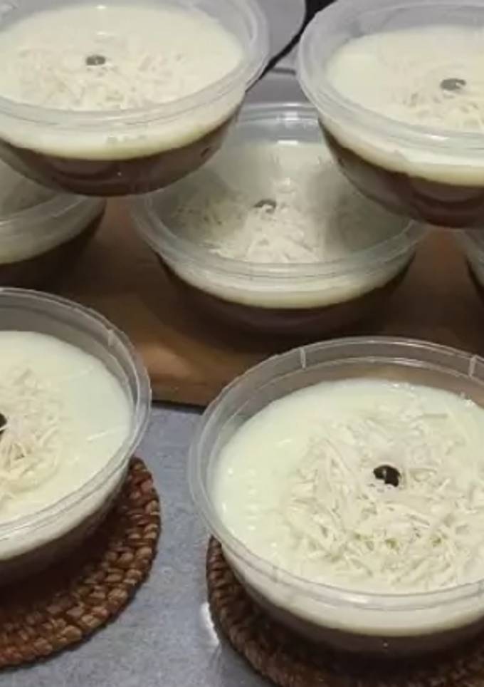 Resep Puding Milo Vla Vanila oleh Endah MRP - Cookpad