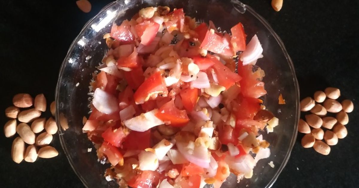 Peanut Salad Recipe by Kinjal Parmar - Cookpad