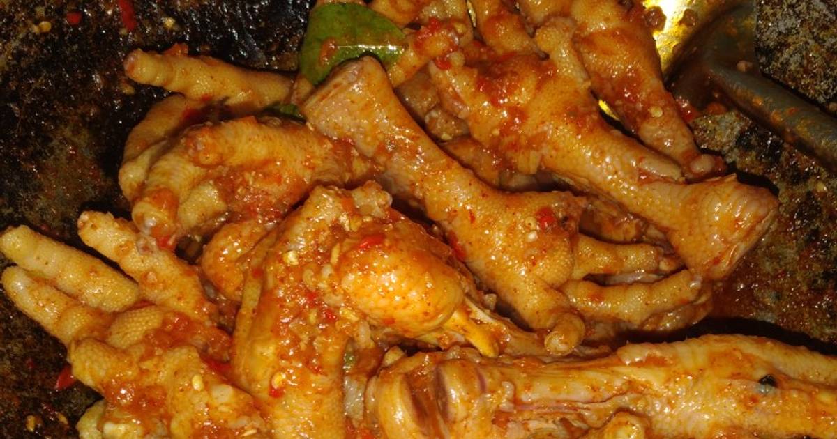 Resep Ceker Ayam Mercon Oleh Ninda Agustin Cookpad