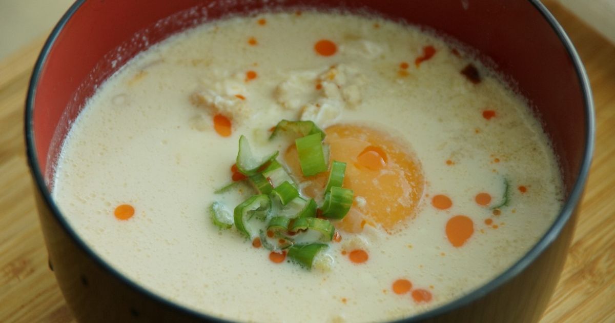 Chicken And Soy Milk Soup (Or Ramen Noodles) Recipe By Miyuki Suyari