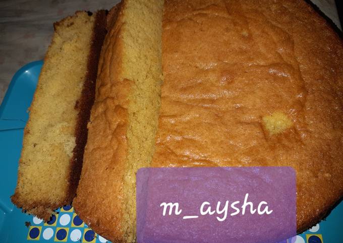 Basic butter cake Recipe by m_aysha - Cookpad