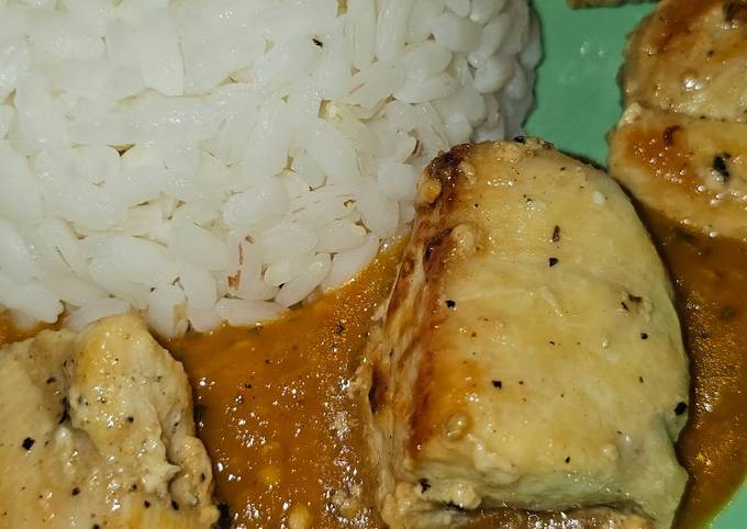 Tacos de pollo con salsa diabla Receta de Antonio-José- Cookpad