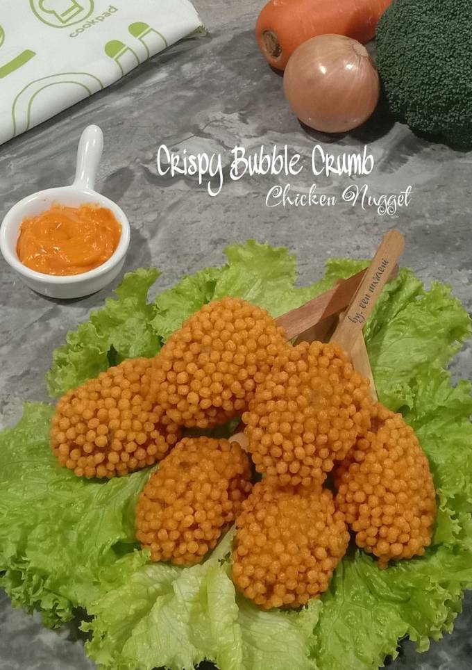 Resep Crispy Bubble Crumb Chicken Nugget oleh Een Nuraeni - Cookpad