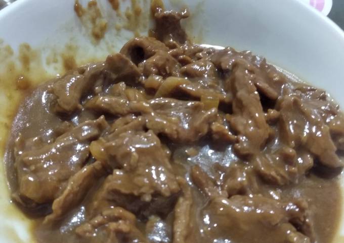 Resep Beef Teriyaki Hokben oleh Dian Permatasari - Cookpad