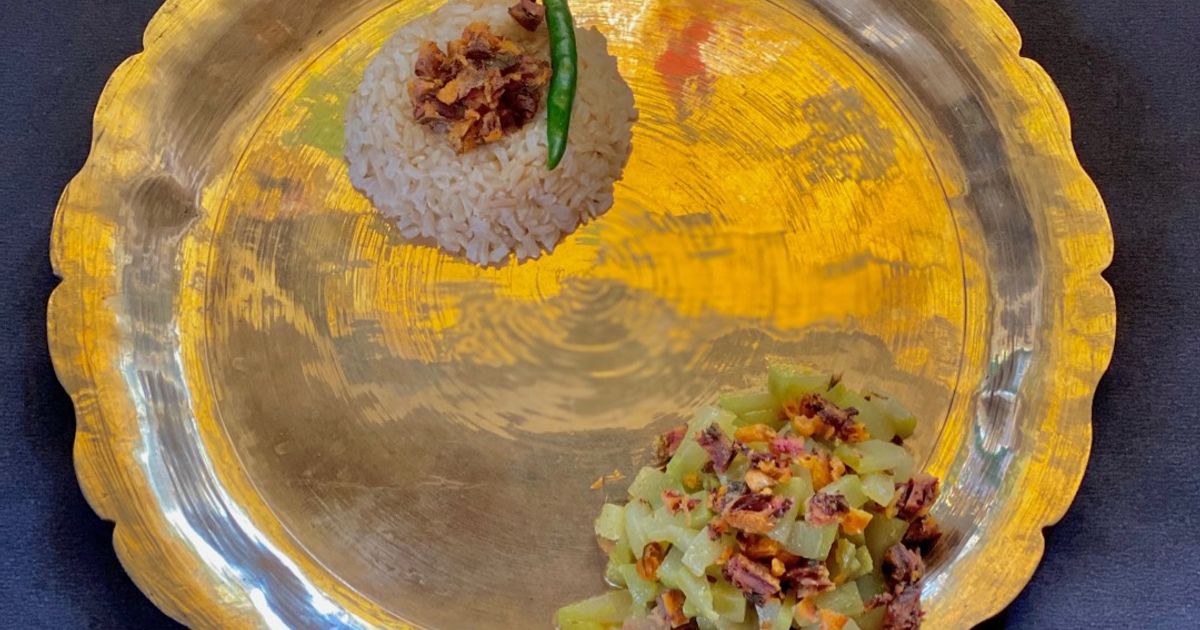 Lauki With Amaranth Leaves Recipe by Madhumita Bishnu - Cookpad