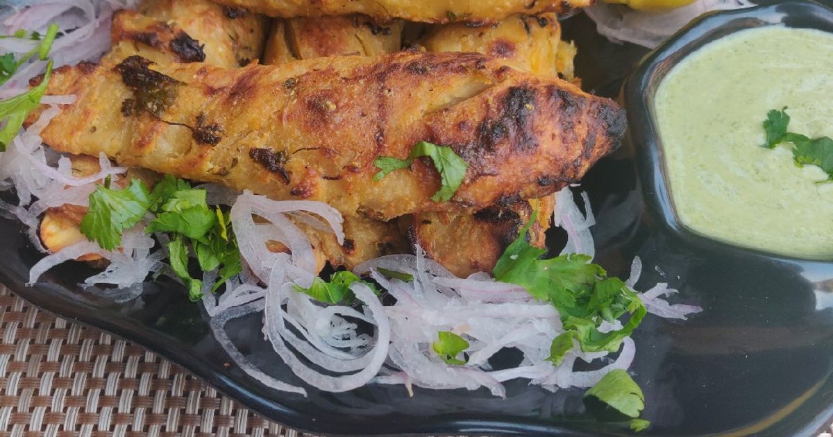 Tandoori Soya Chaap Recipe by Mother's Delight - Cookpad