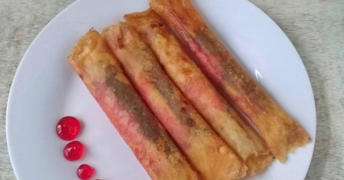 Resep Pisang Aroma Coklat Keju Strawberry Oleh Heni Nur Cookpad