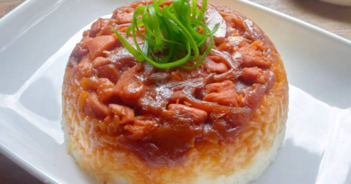 Resep nasi tim ayam rumahan: Lembut, gurih, dan sehat