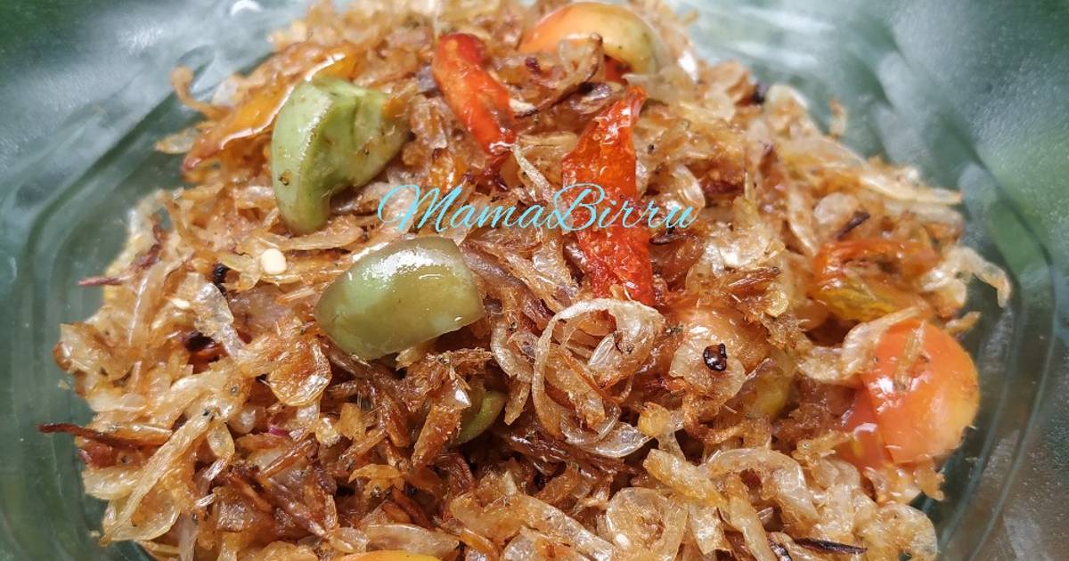 Resep Rebon Tomat Ijo oleh Hayati MS - Cookpad