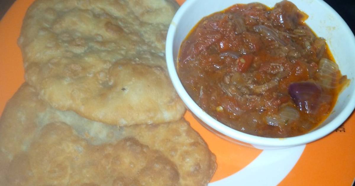 Fateera and minced meat sauce Recipe by 2 hearts ️ cuisine - Cookpad