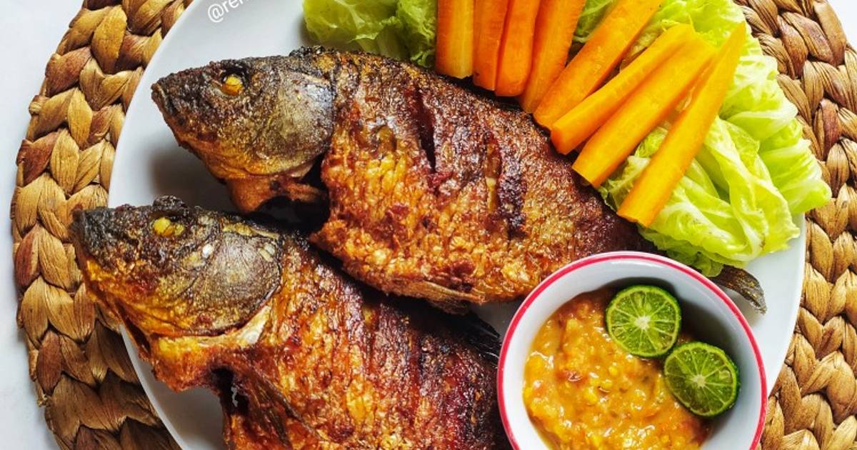 Resep Ikan Mas Goreng oleh Reni Nuraini - Cookpad