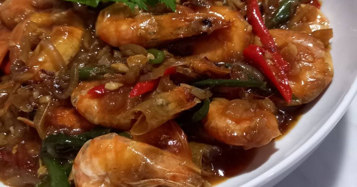 Resep Udang saos tiram oleh Windiah Pristiana - Cookpad