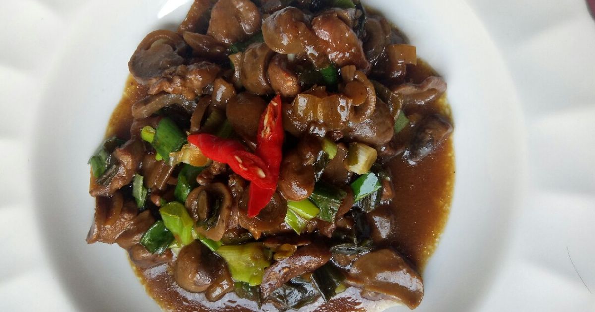 Resep Tumis Ayam Jamur Merang oleh Heny Widihartati - Cookpad