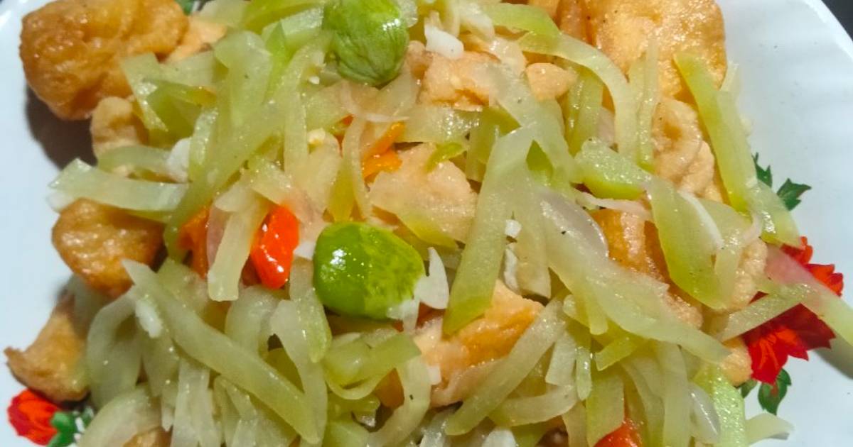 195 resep tumis labu siam tahu pedas enak dan mudah - Cookpad