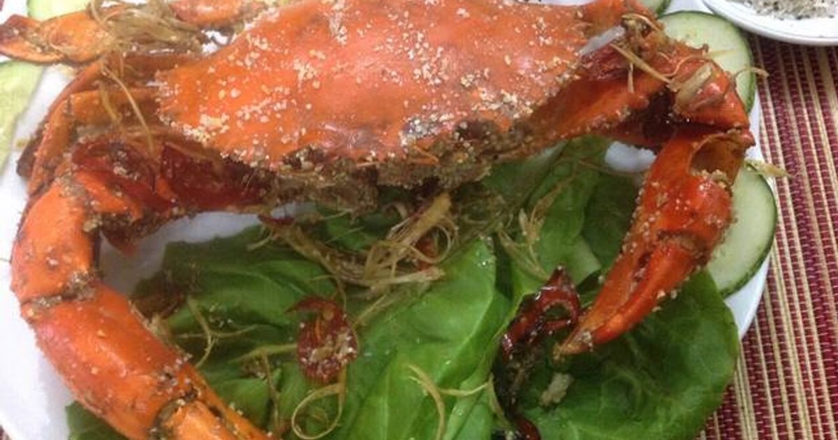 Vietnamese Roasted Crab In Salt Crust Recipe By Cookpad Vietnam