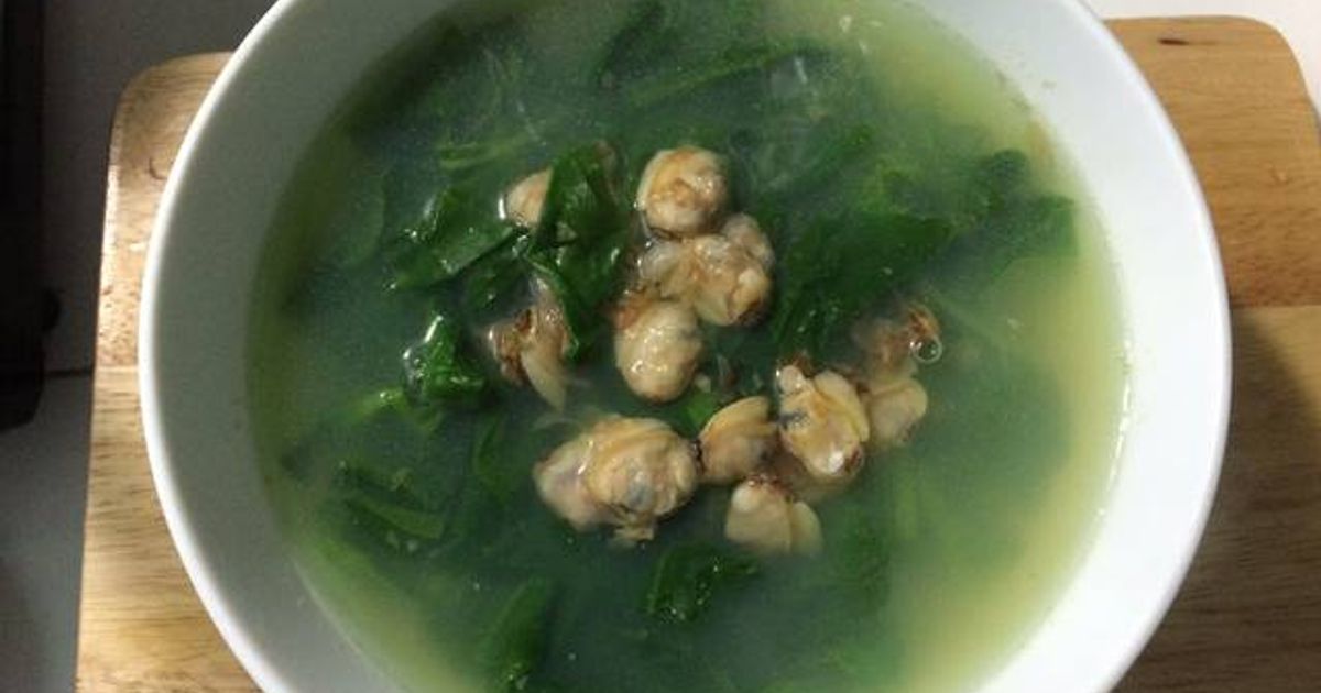 Vietnamese Clam Soup With Spinach Recipe By Cookpad Vietnam
