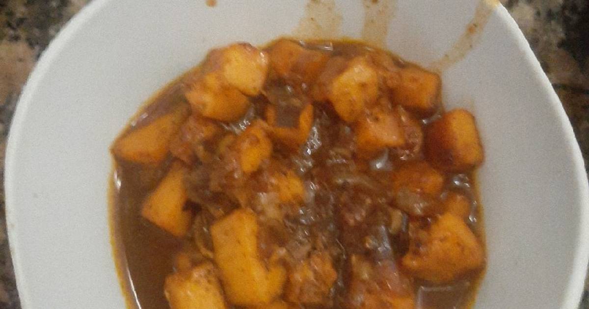 Calamar guisado Receta de Rosanny Duran- Cookpad