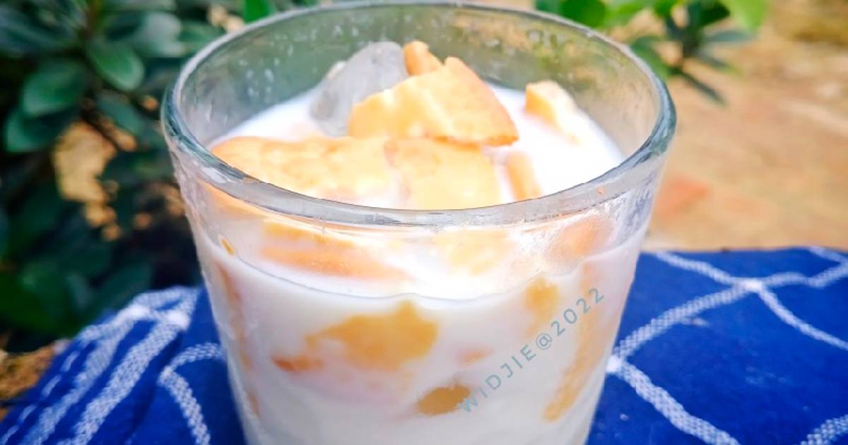 Resep Es Susu Biscuit oleh Widjie Astuti - Cookpad