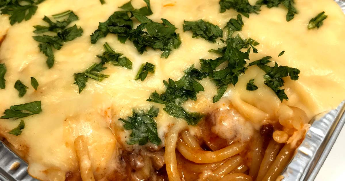 Resep Spaghetti Brulee oleh Euis Amalia - Cookpad