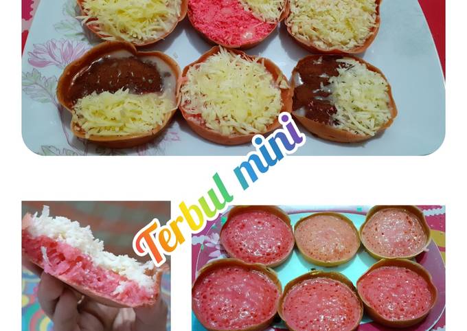 Resep Terang bulan mini red velvet oleh yuan aulia - Cookpad