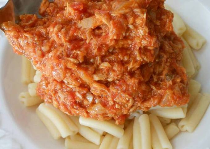 Salsa de atún para pasta Receta de loluval - Cookpad