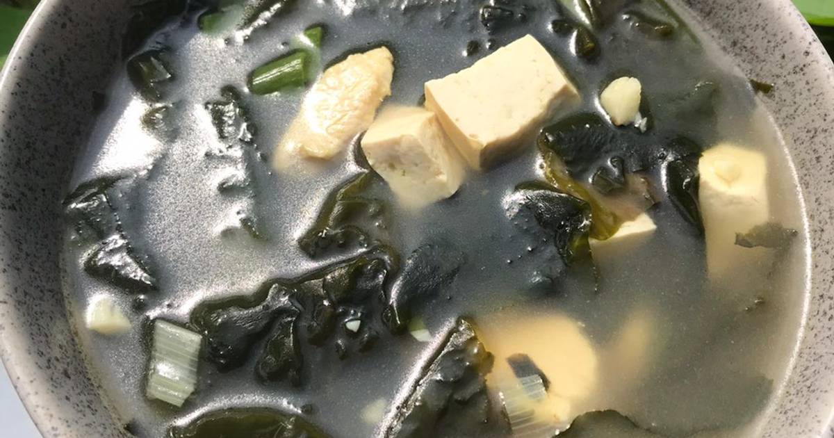 Resep MiyeokGuk (Sup Rumput Laut ala Korea) oleh Aisha Mikaila Sinaga ...