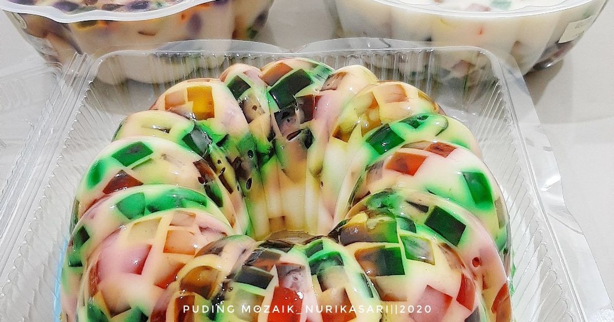 Resep puding mozaik rumahan enak dan mudah - Cookpad
