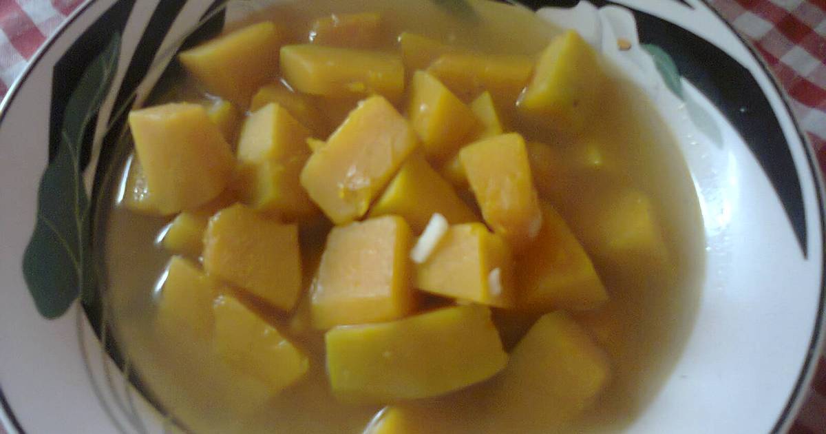 Resep Sup Labu Kuning versi Mama oleh Lissy Art - Cookpad