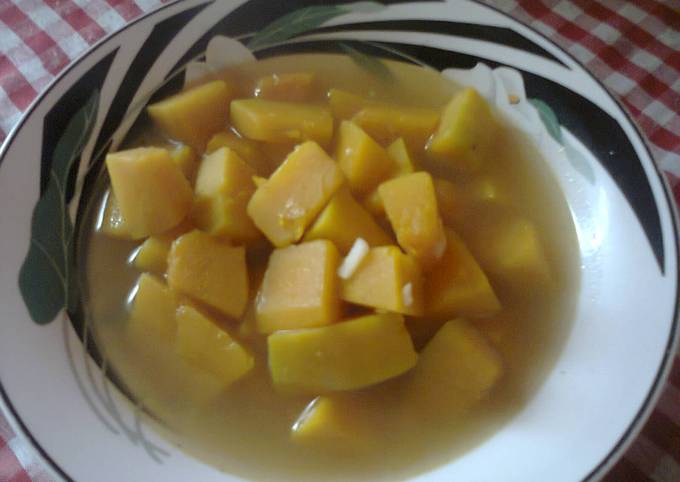 Resep Sup Labu Kuning versi Mama oleh Lissy Art - Cookpad