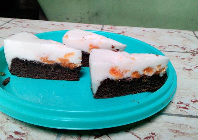 Resep Cake coklat,puding busa jeruk yg super enak!!! oleh cindy ...