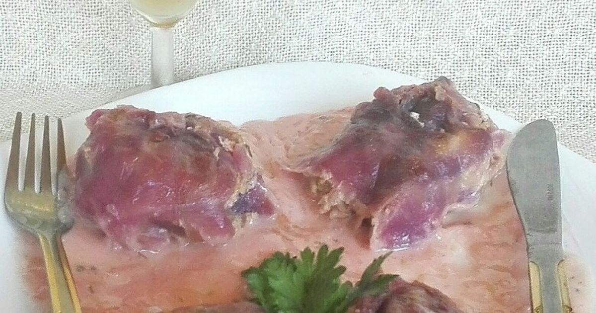 Hússal Töltött Lilakáposzta, Boros Mártásban 🍷 | Törzsök Éva receptje ...