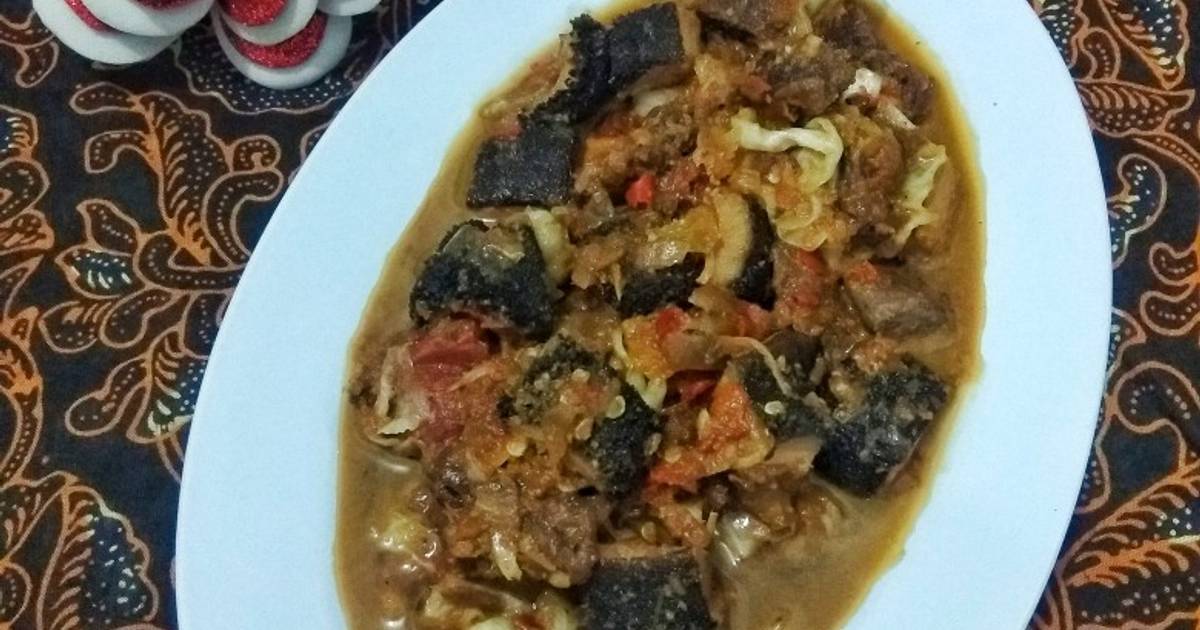 Resep Babat+Daging Gongso oleh MamaFano - Cookpad