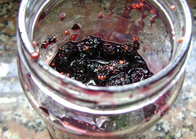 Dulce de moras Receta de Natalio Burgos- Cookpad