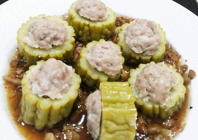 Resep Pare Isi Daging Babi oleh Merry Lienardi - Cookpad