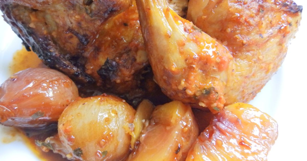 Pollo Al Romesco Con Nectarinas Y Cebollas Receta de Conxita Beà ...