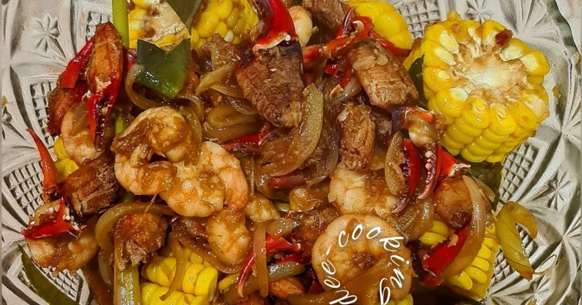 Resep Kepiting Udang Saus Tiram oleh Diana - Cookpad