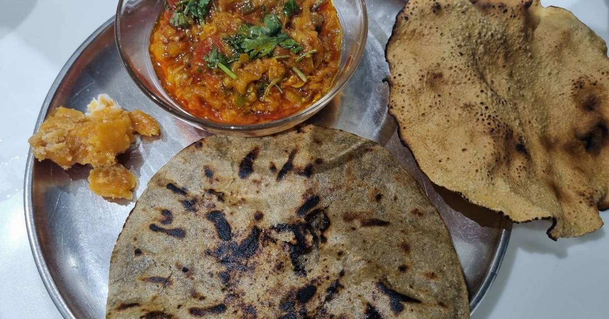 Bengali bhartha aur bajri rotla Recipe by Ms. Shreya's Kitchen - Cookpad