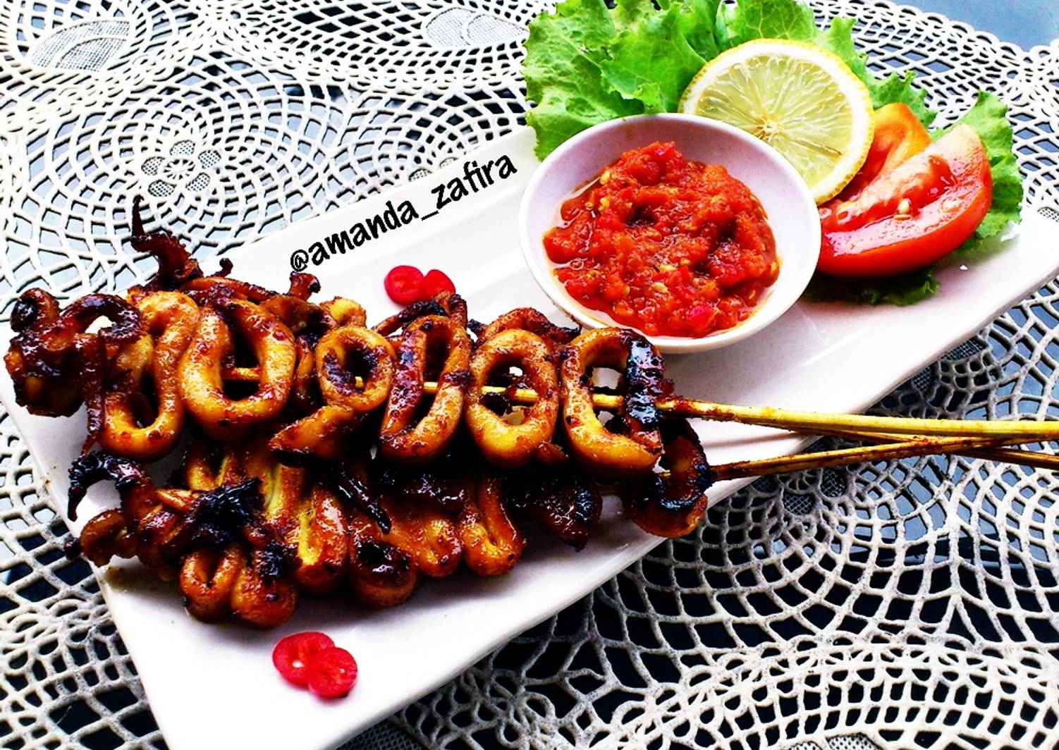 Resep Cumi Bakar Madu oleh Amanda | Garden To Table - Cookpad
