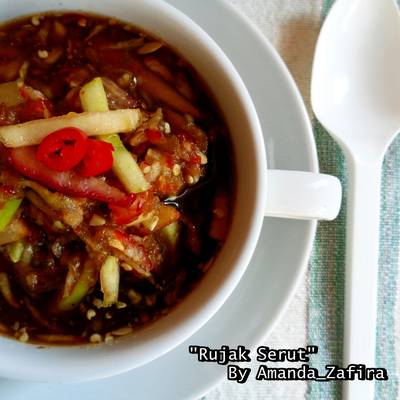 Resep Rujak Serut oleh Amanda Garden To Table - Cookpad