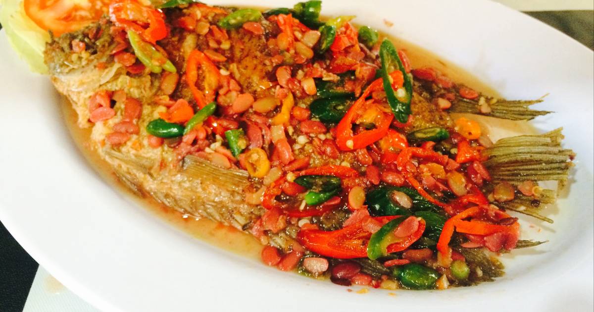 Resep Gurami Saus Tauco oleh Purna - Cookpad