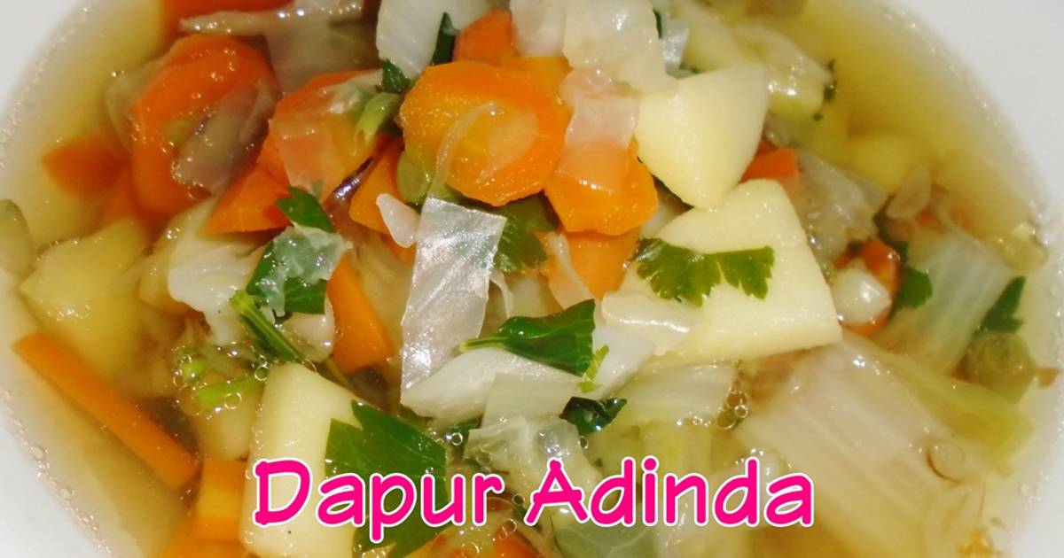 31 resep sayur sup simple 2000an enak dan mudah - Cookpad