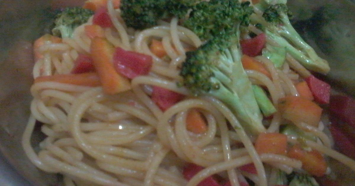 Resep Spaghetti Brostel (Brokoli, Sosis, Wortel) oleh Dita Nevi ...