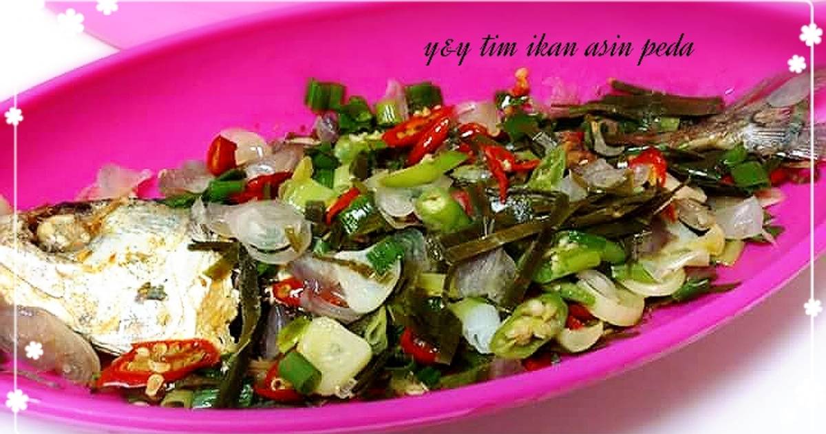 Resep Tim ikan asin peda oleh yNy - Cookpad