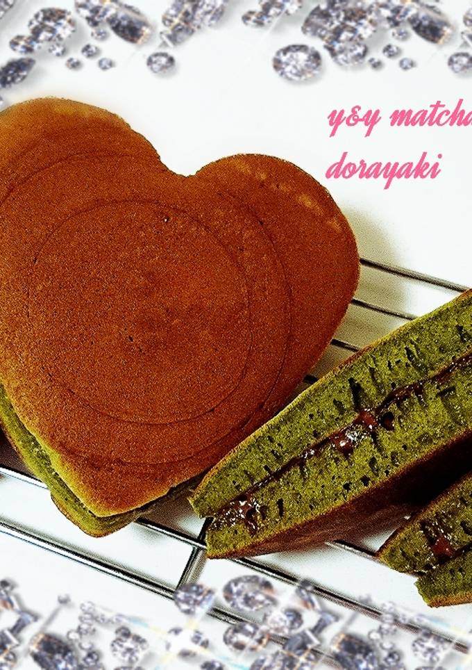 Resep My matcha nutella dorayaki oleh yNy - Cookpad
