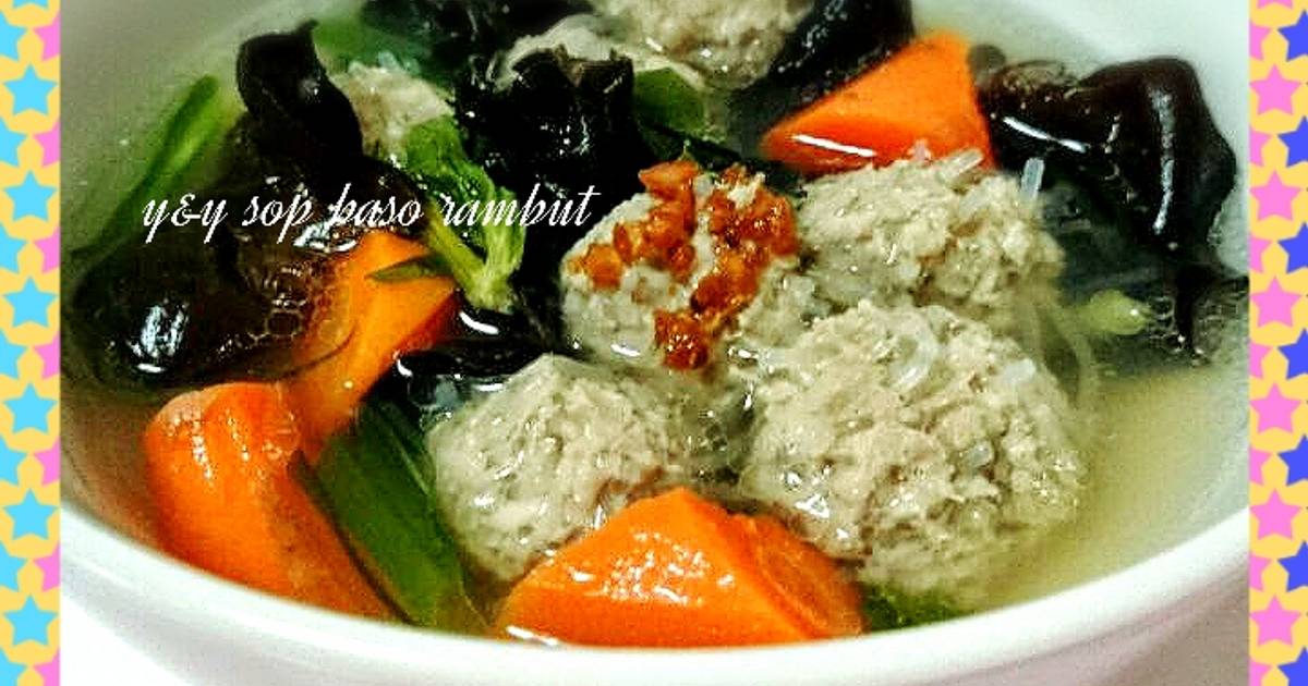 116 resep sop bakso rambutan enak dan mudah - Cookpad