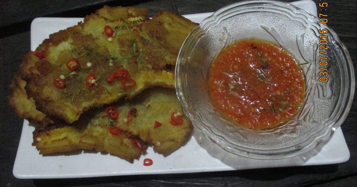 Fried Banana With Sambal (Sanggara Peppe) Recipe By Dapoer Indonesia @ Us
