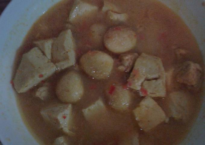 Resep Gulai Tempe Tahu Telur puyuh oleh Lia Amelia - Cookpad