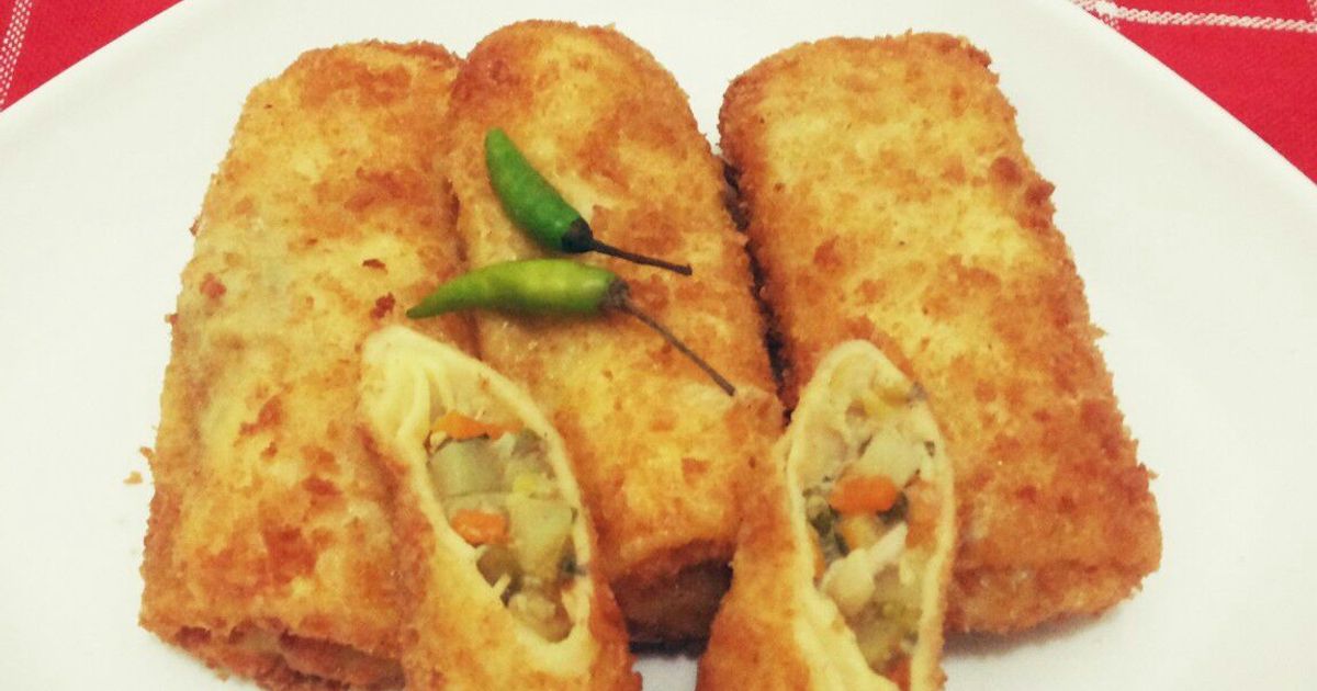 Resep Risoles Isi Sayuran & Ayam oleh Dapur Dambox - Cookpad