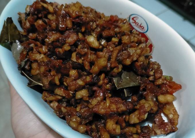 Resep Oreg Tempe Kering oleh Erwina Artika - Cookpad